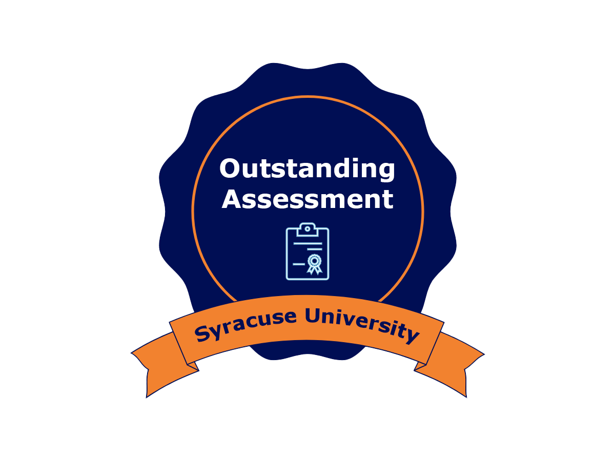 One University Assessment Celebration - IE – Syracuse University
